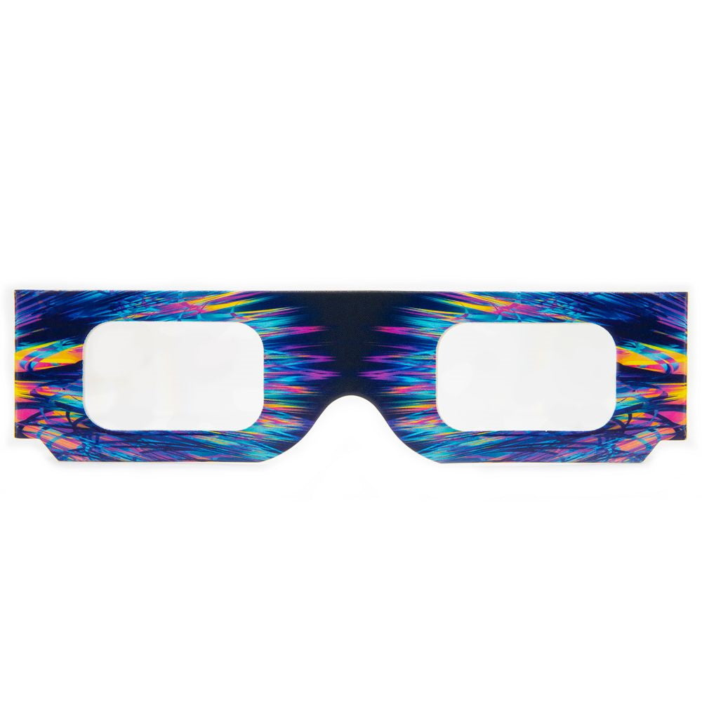 Limited Edition Rave Cave X GloFX Paper Diffraction Glasses | The Rave Cave