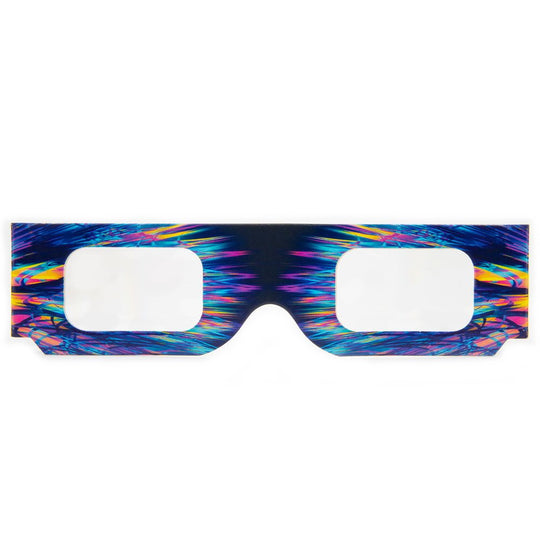 Limited Edition Rave Cave X GloFX Paper Diffraction Glasses | The Rave Cave
