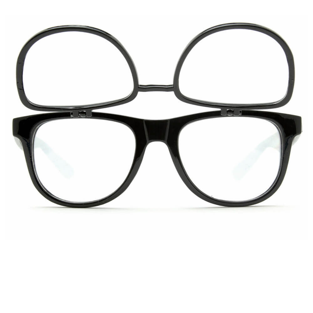 GloFX Matrix Diffraction Glasses - Black | The Rave Cave